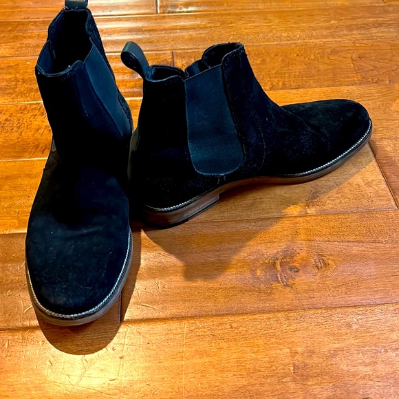 Crevo | Shoes | Mens Black Suede Boots | Poshmark